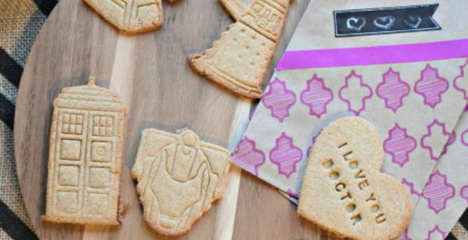Doctor Who Shortbread Cookies - The Domestic Geek Blog