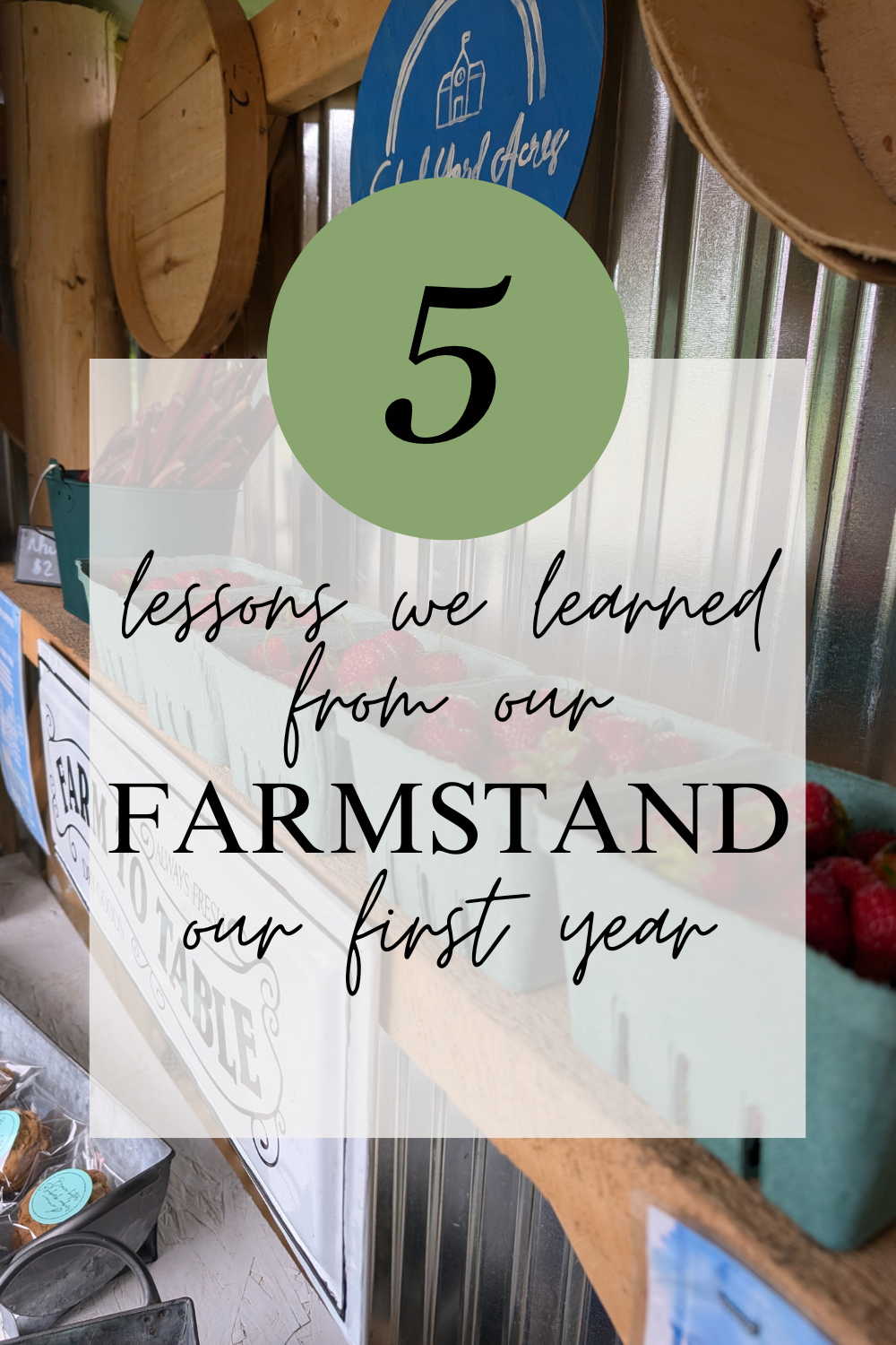 What we learned from our farm stand’s first year